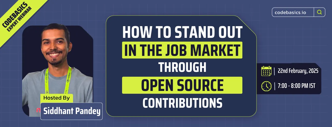 How to Stand Out in the Job Market Through Open Source Contributions | Codebasics